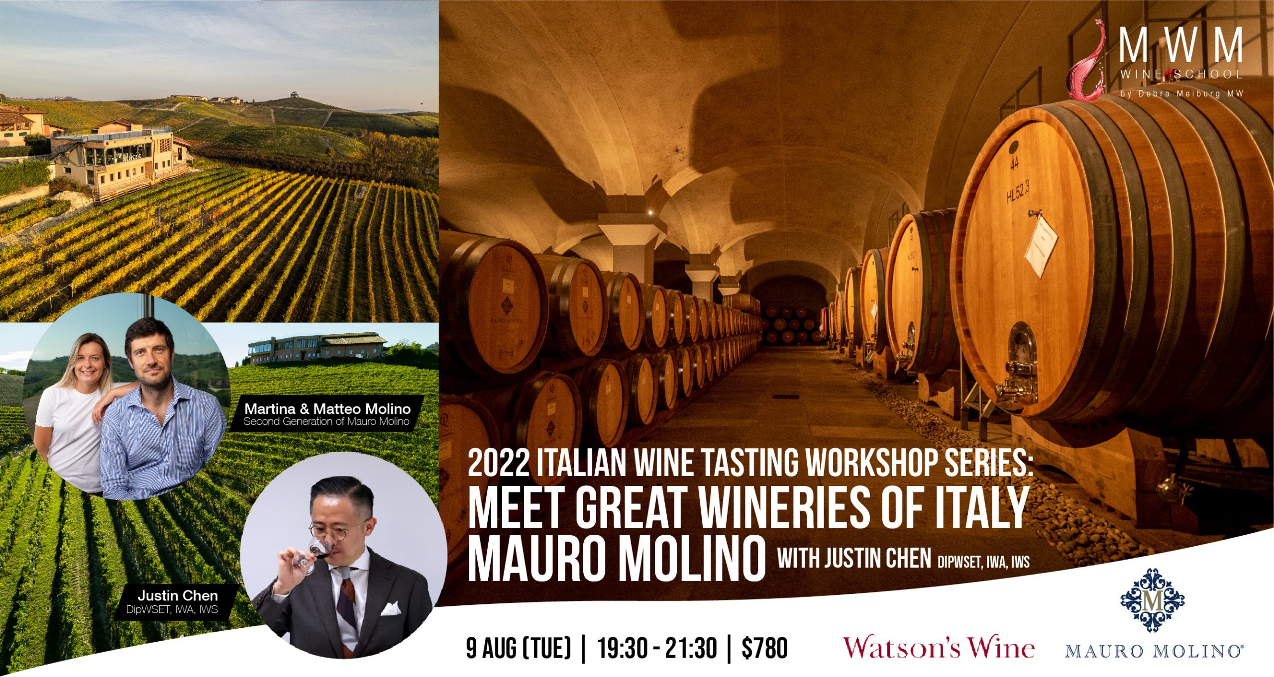 Italian Wine Tasting Workshop Series: Meet Great Wineries Of Italy ...